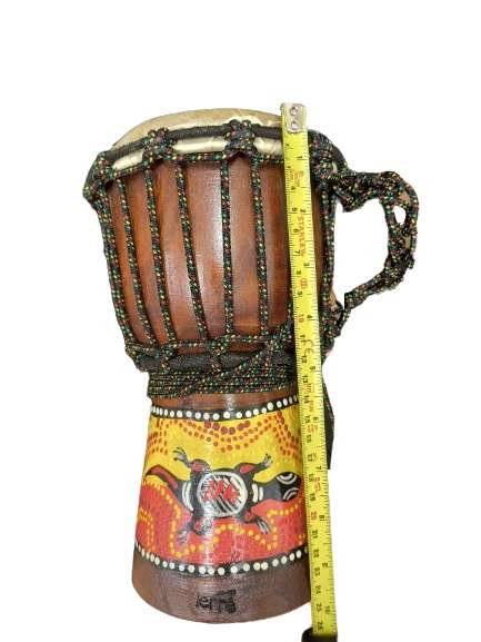 Djembe Beginner Paint,10" tall, 5-6" head – Terre.USA